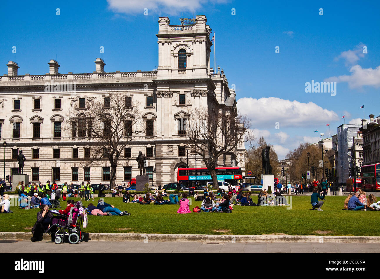 Parliament square people hi-res stock photography and images - Alamy