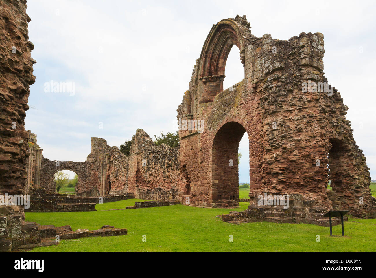 Lilleshall Abbey ruins of 12th century Augustinian monastery and church ...