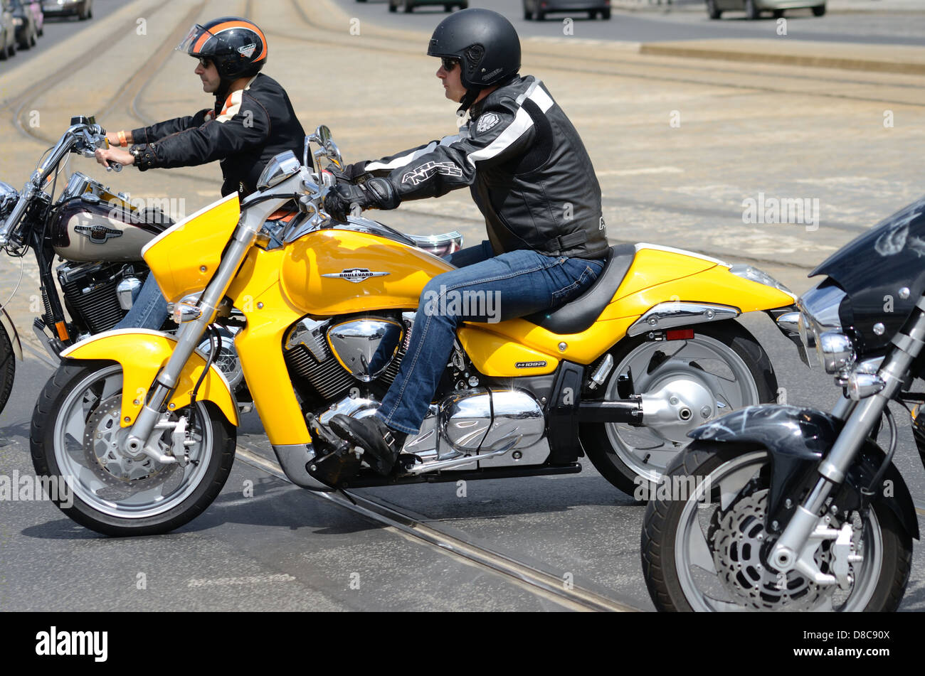 Harley davidson riders club hi-res stock photography and images - Alamy