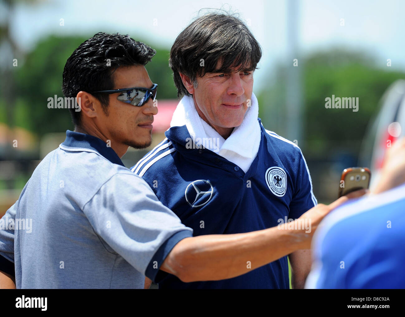 German national soccer team's head coach Joachim Loew is photographed ...