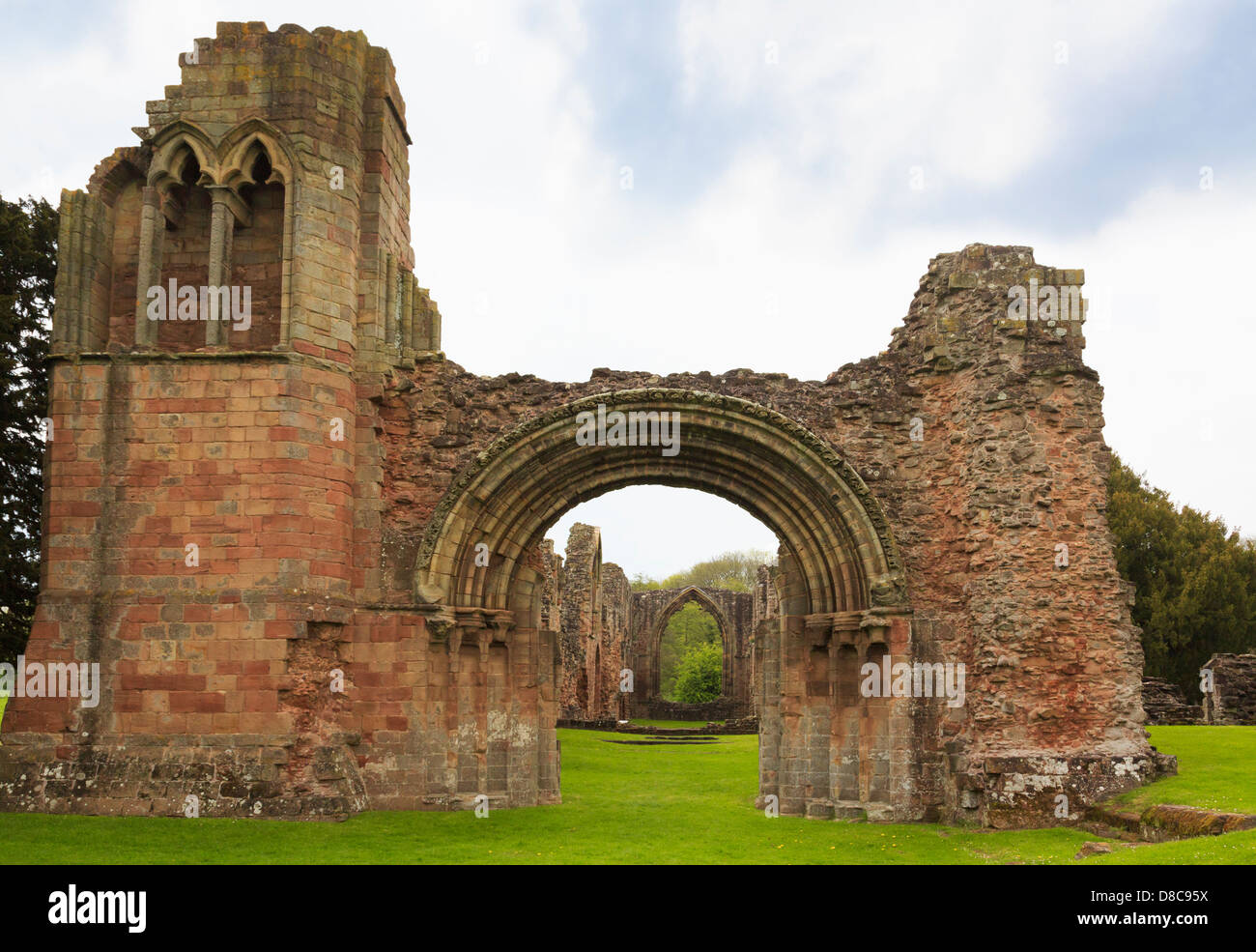 Lilleshall Abbey ruins of 12th century Augustinian monastery and church ...