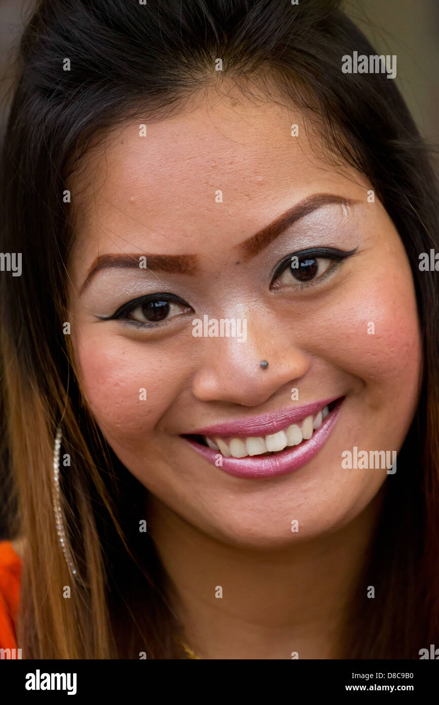 Massage Girl in Patong Beach on Phuket, Thailand Stock Photo - Alamy