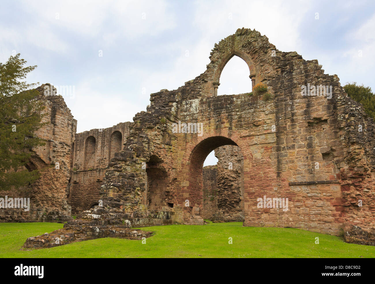Lilleshall Abbey ruins of 12th century Augustinian monastery and church ...