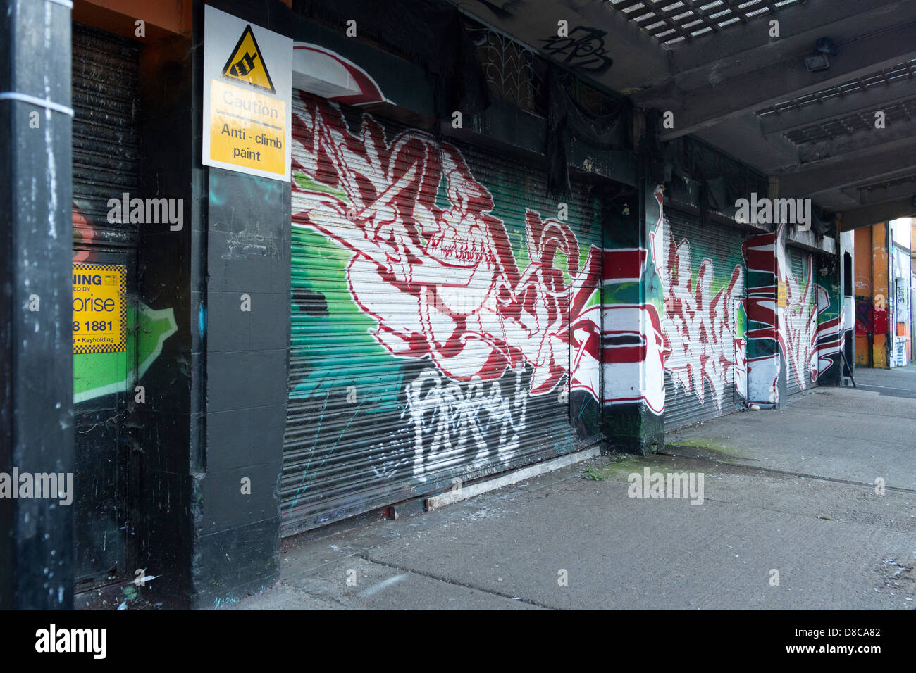 Brighton Graffiti Mural Painting Stock Photo - Alamy