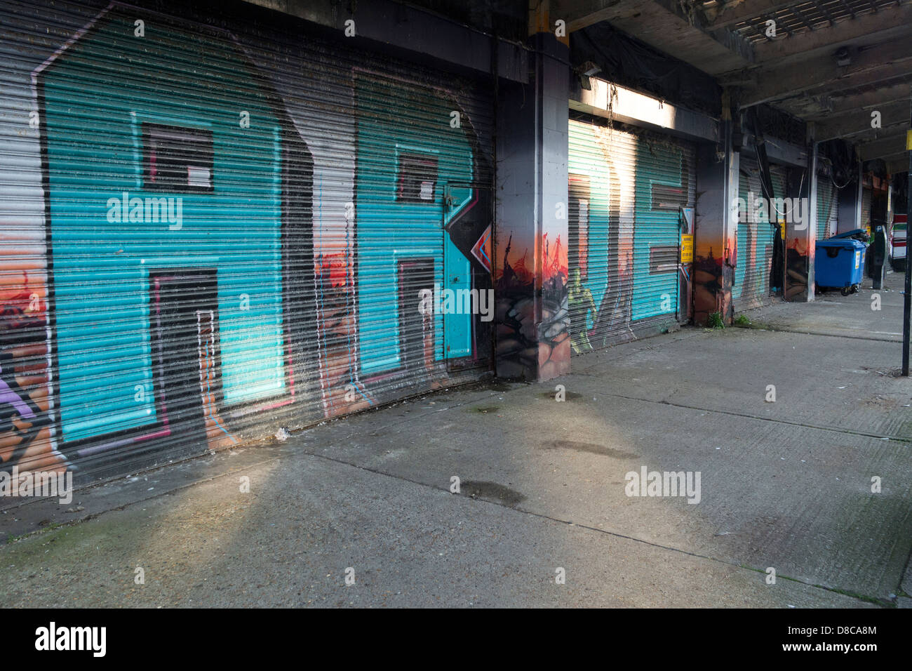 Brighton Graffiti Mural Painting Stock Photo - Alamy