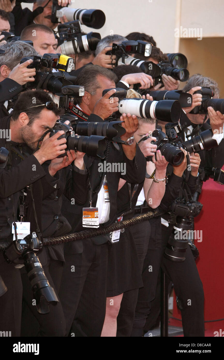 RED CARPET PHOTOGRAPHERS THE IMMIGRANT. PREMIERE. CANNES FILM FESTIVAL ...