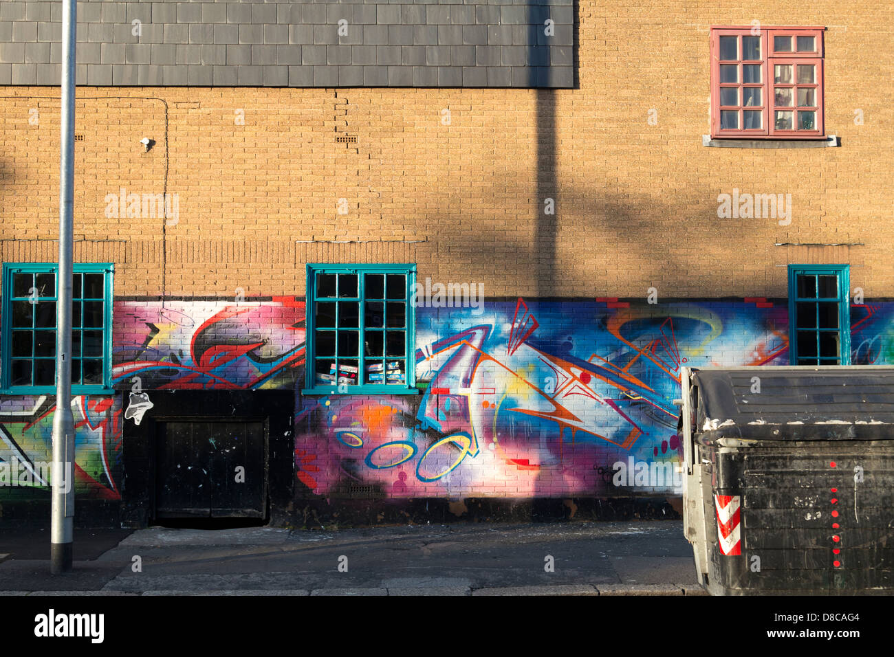 Brighton Graffiti Mural Painting Stock Photo - Alamy