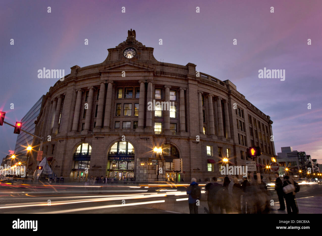Boston south station hi-res stock photography and images - Alamy