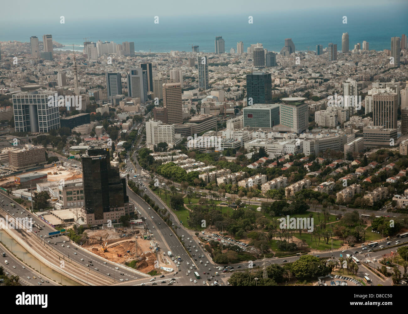 Aerial view tel aviv hi-res stock photography and images - Alamy