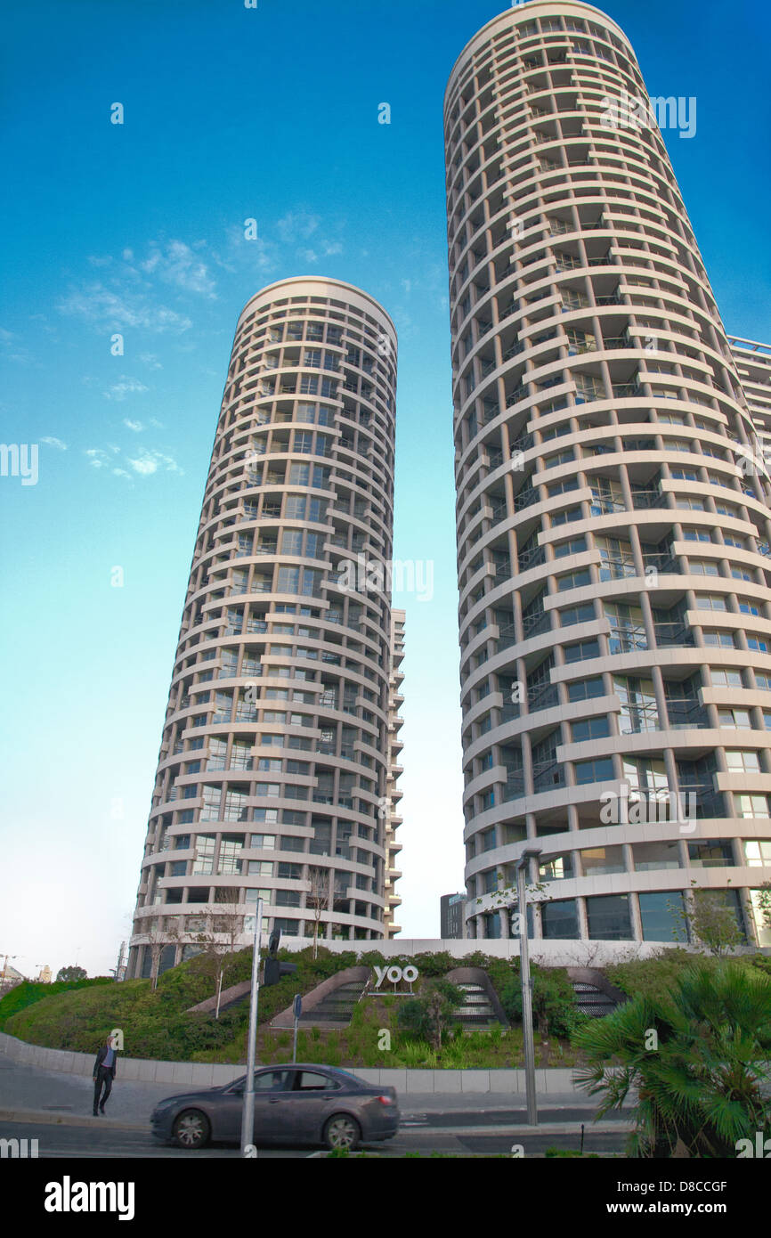 The Yoo Towers, Tel Aviv, Israel, Middle East Stock Photo - Alamy