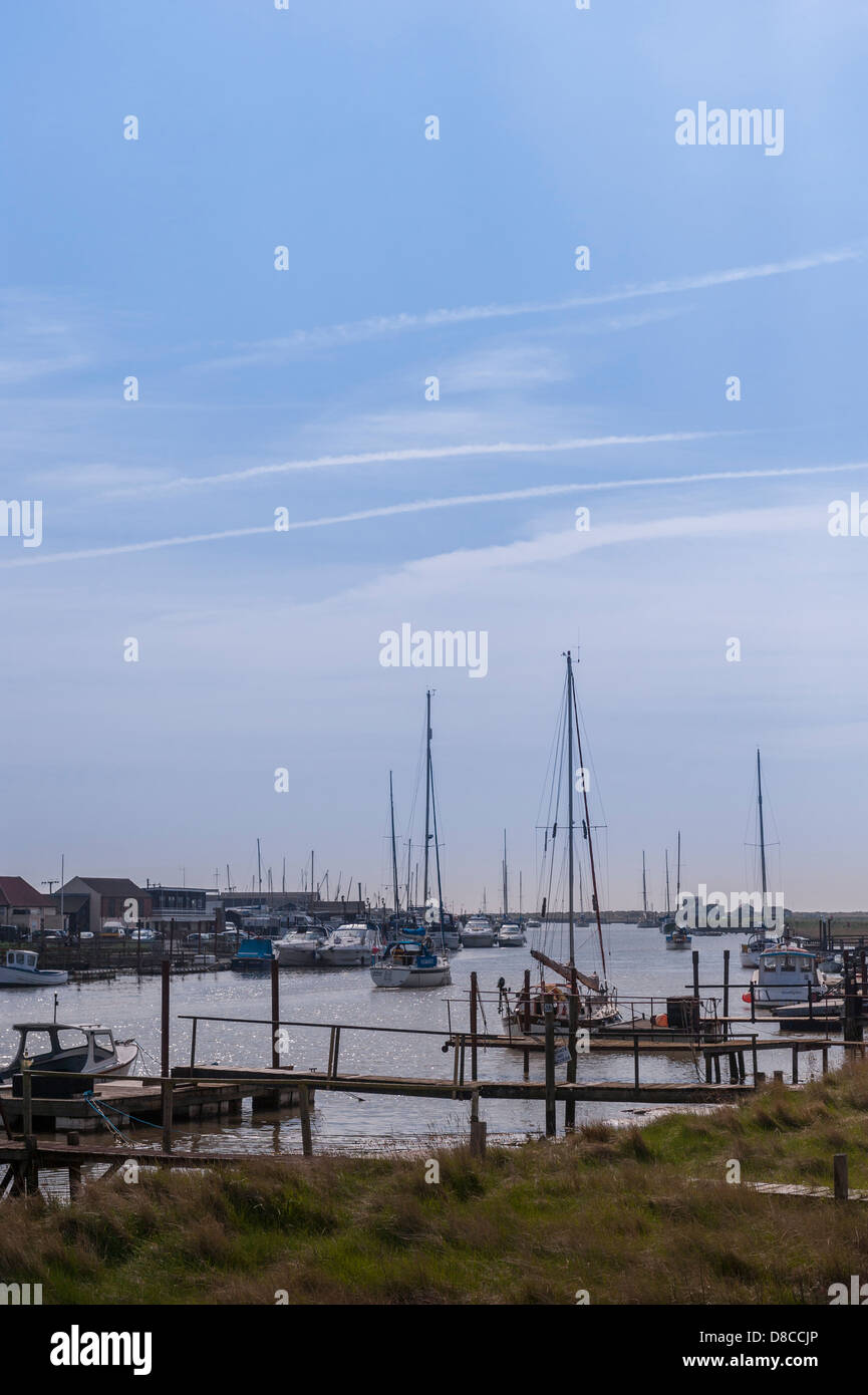 The Harbour in Southwold , Suffolk , England , Britain , Uk Stock Photo ...
