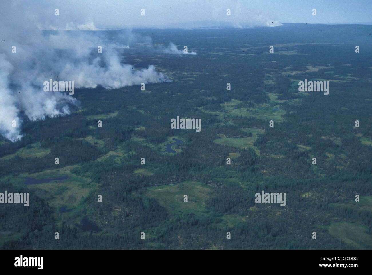 Aerial view shows fire hi-res stock photography and images - Alamy