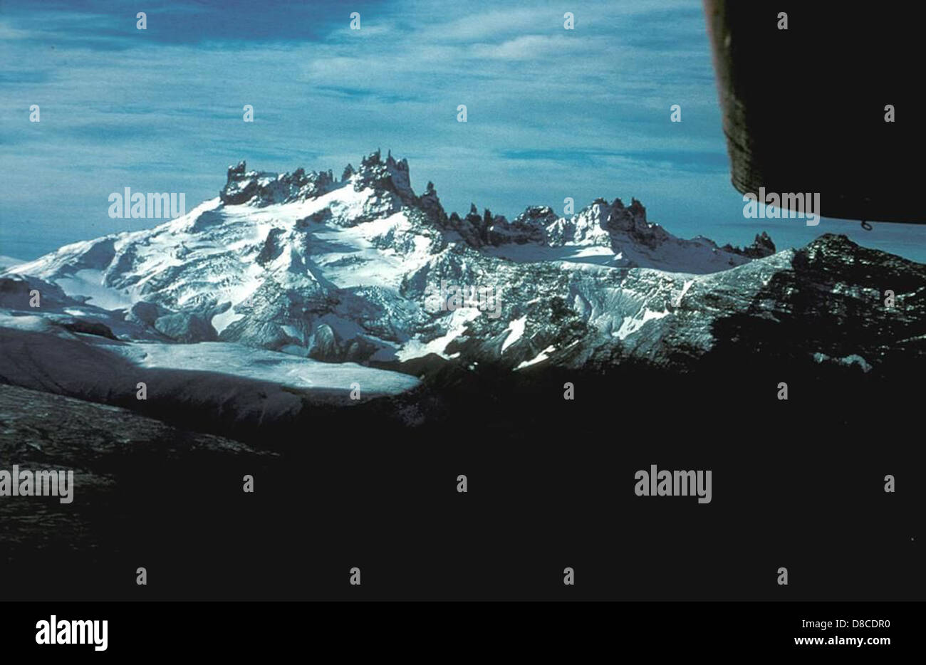 The Aghileen Pinnacles, located on the Alaska Peninsula, rise ...