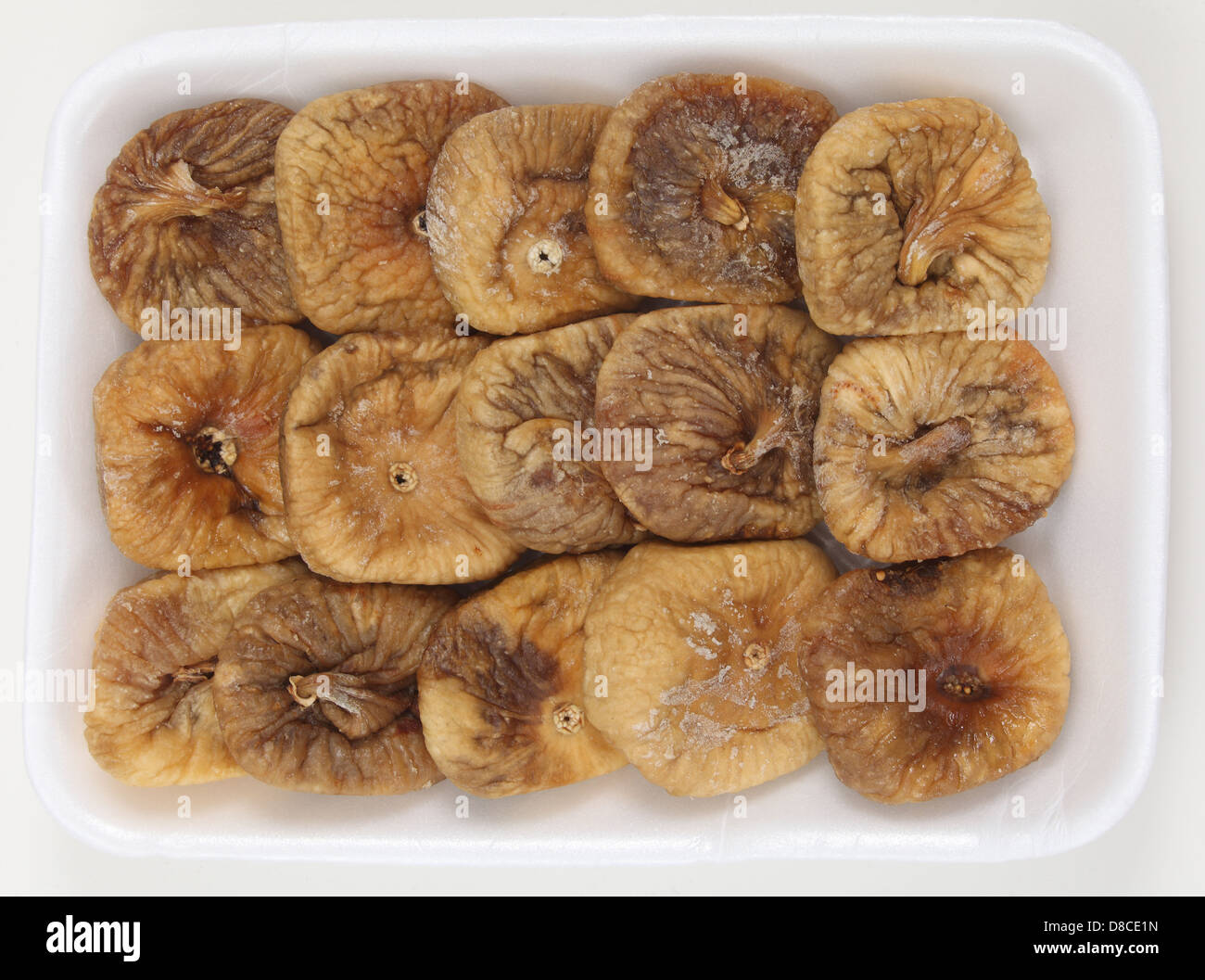Dried figs laid out in a supermarket tray Stock Photo - Alamy