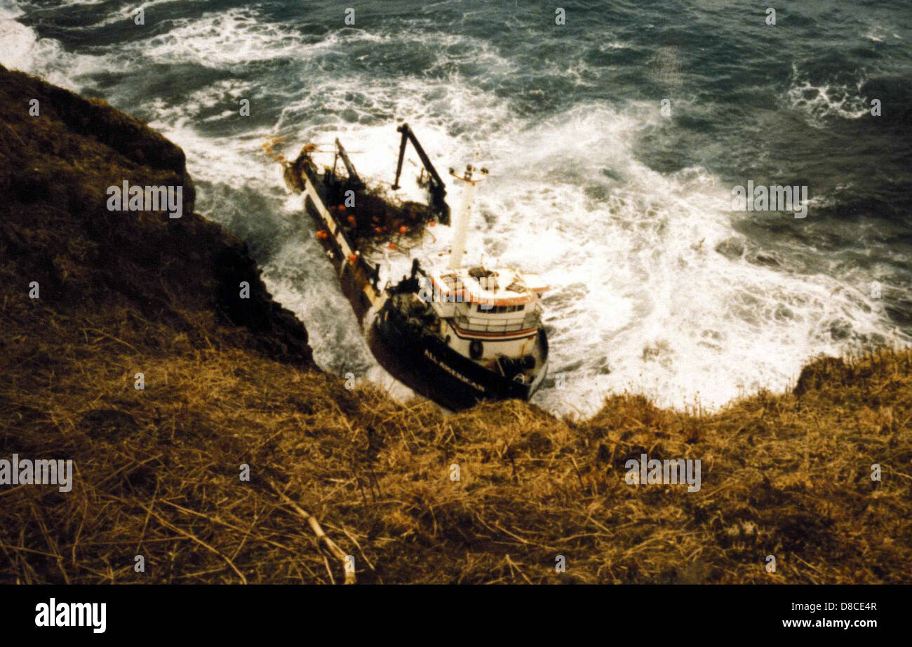 This image shows the remains of an American shipwreck located near St ...