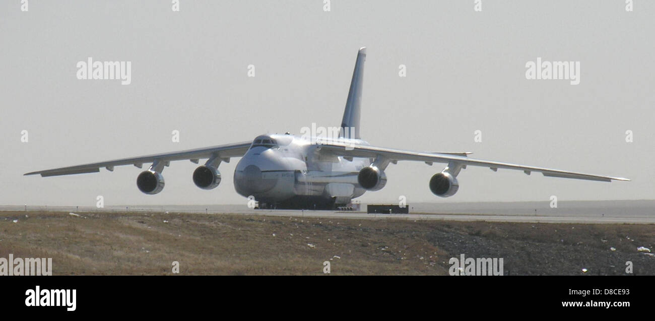 The Antonov An-124, one of the largest cargo aircraft in the world, is ...
