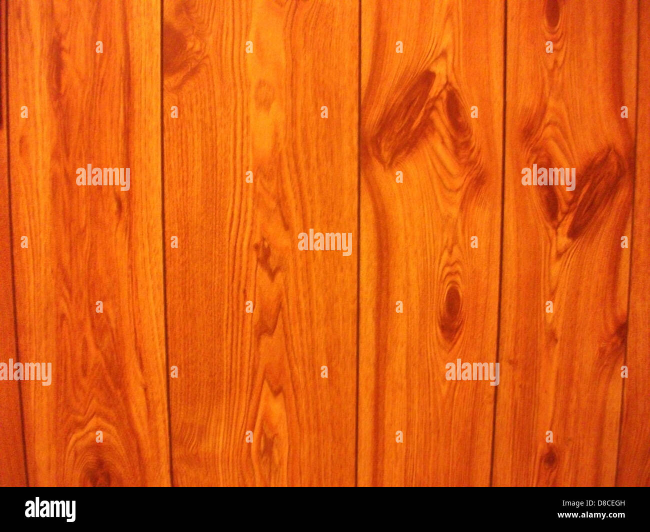 An up-close view of an artificial wood grain texture, created to mimic ...