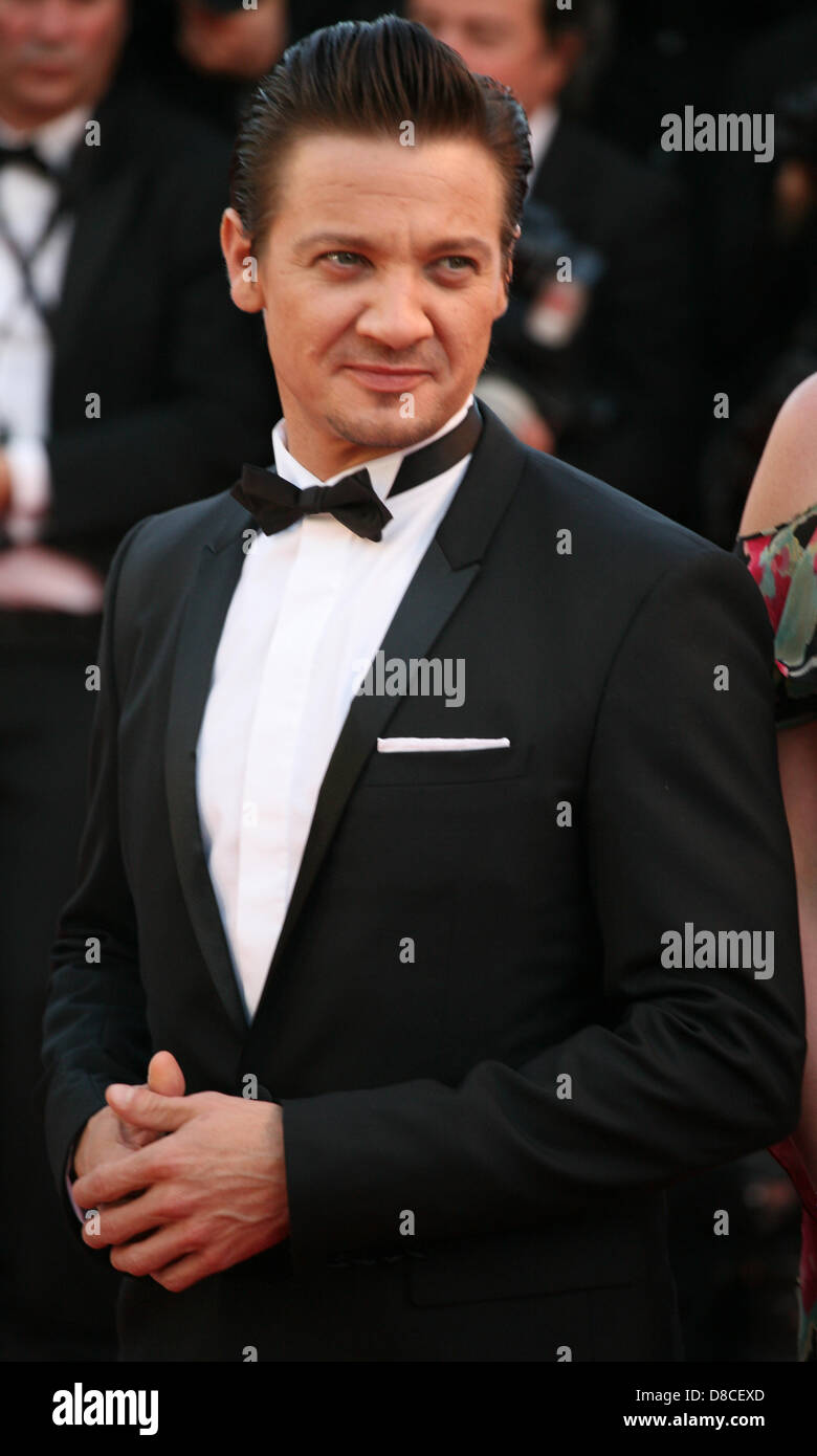 Actor Jeremy Renner at The Immigrant film gala screening at the Cannes ...