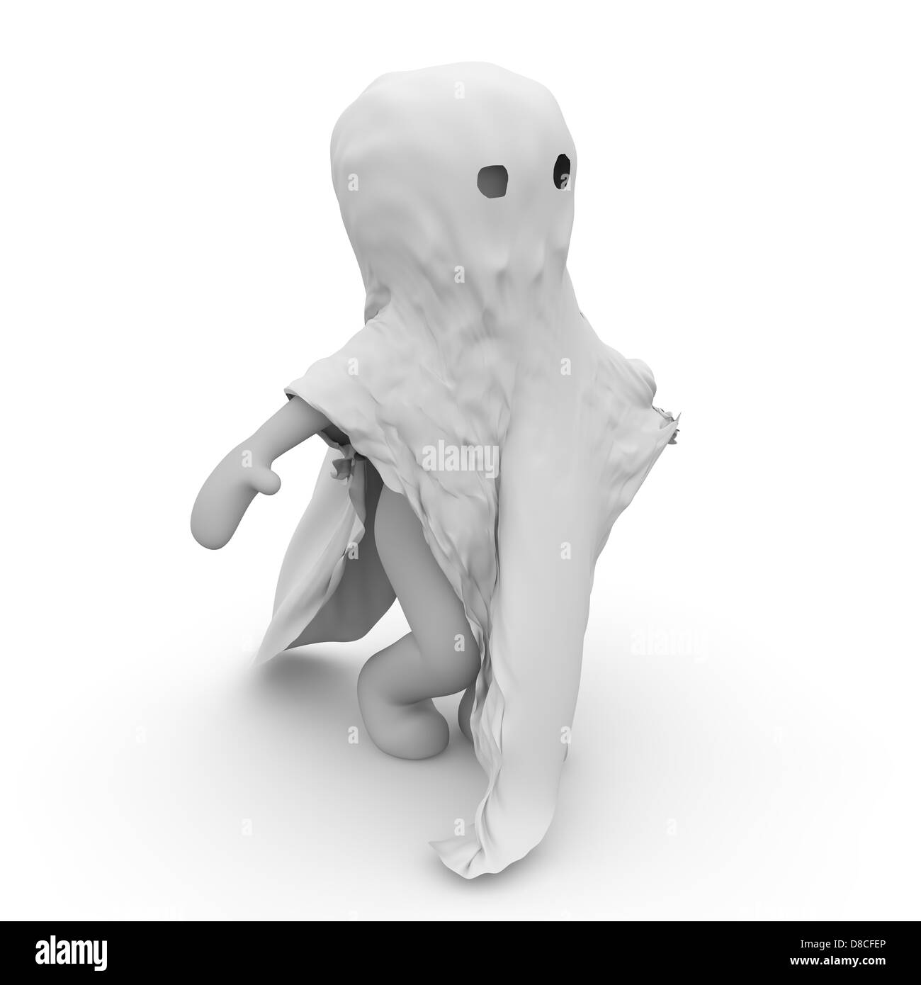 A man in ghost costume Stock Photo - Alamy