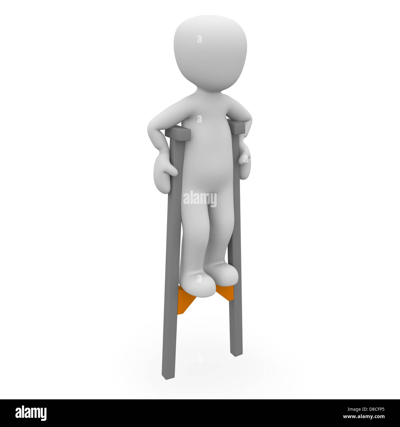 Bicycle character Cut Out Stock Images & Pictures - Alamy