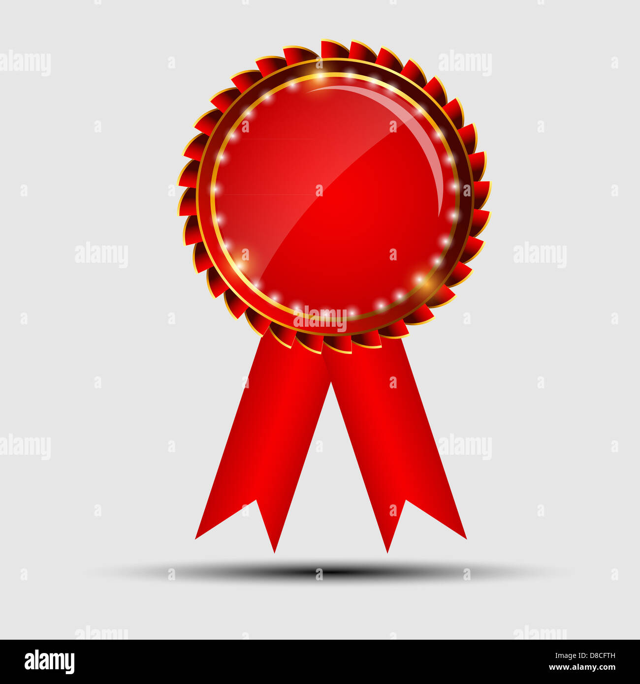 Vector red sign, label template Stock Photo - Alamy