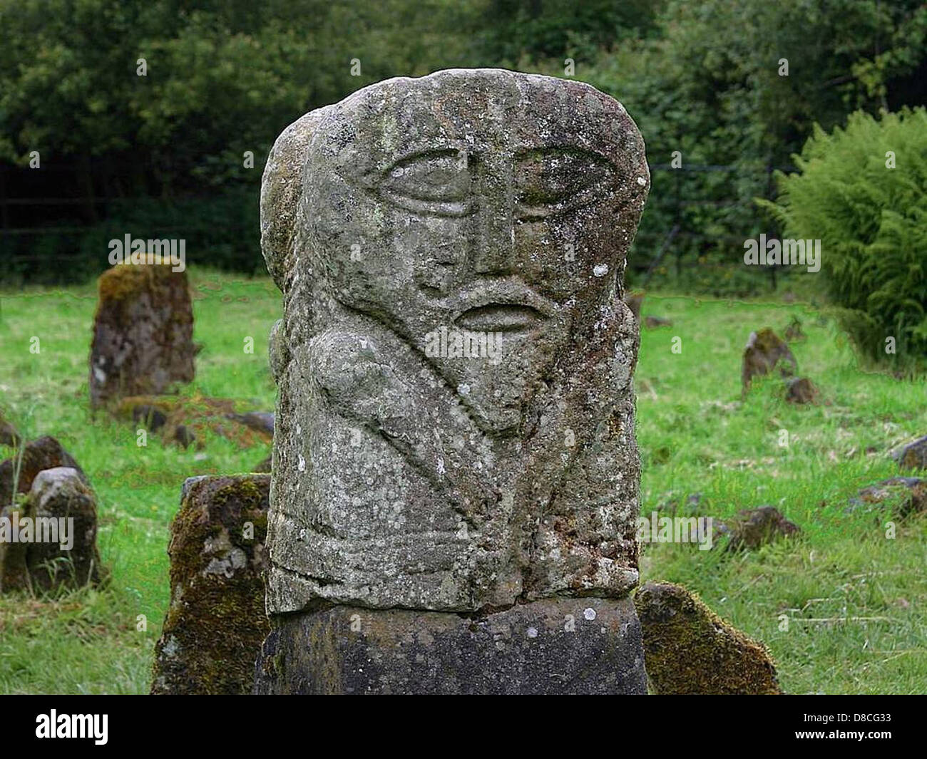 Boa island janus figure Stock Photo - Alamy