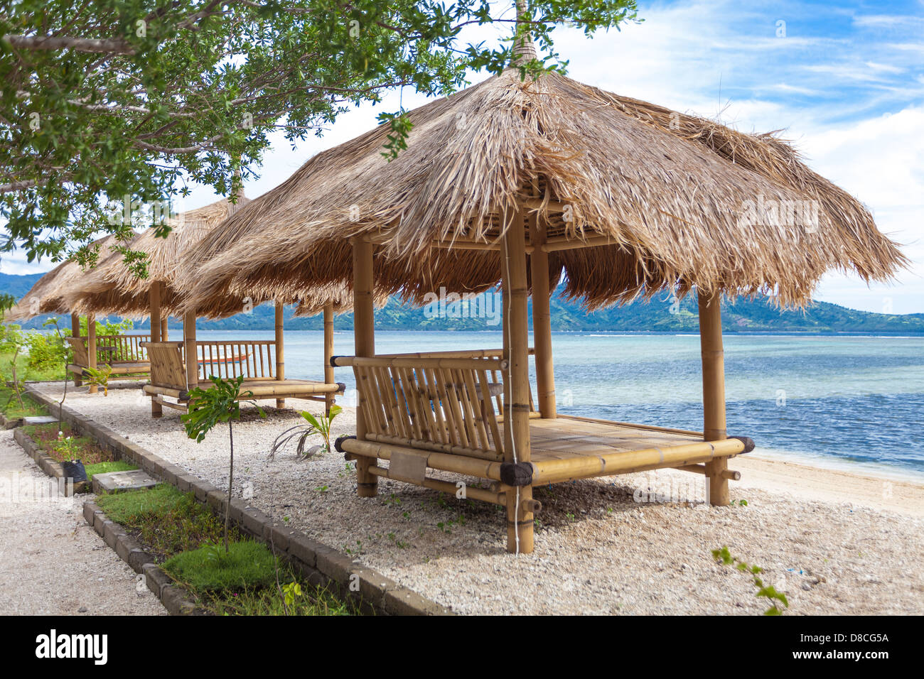 Bamboo House Bali Stock Photos & Bamboo House Bali Stock Images - Alamy