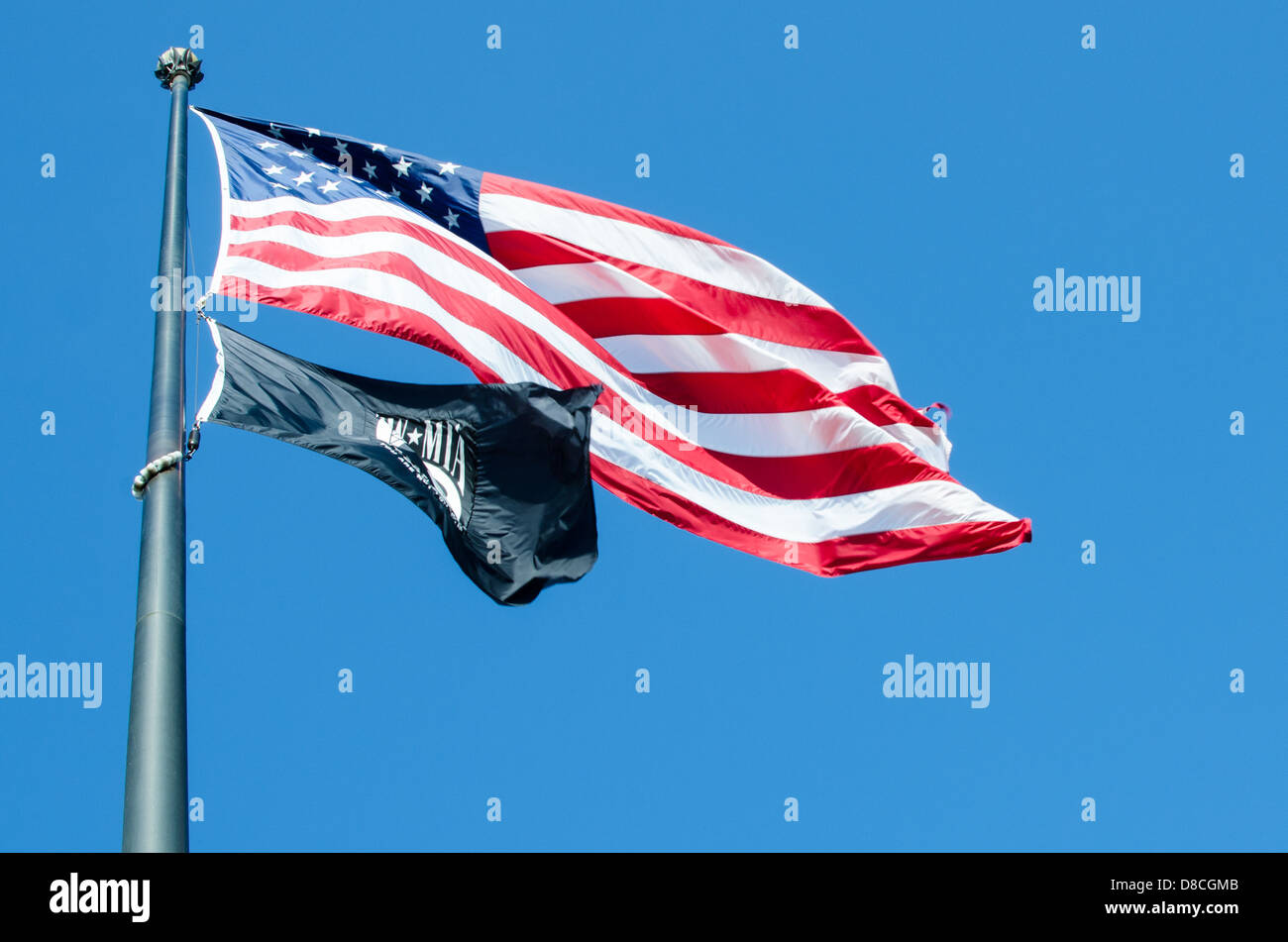 Flying flag hi-res stock photography and images - Alamy