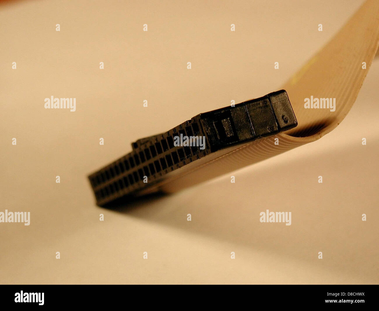 Computer cable cd hard disk cable Stock Photo - Alamy
