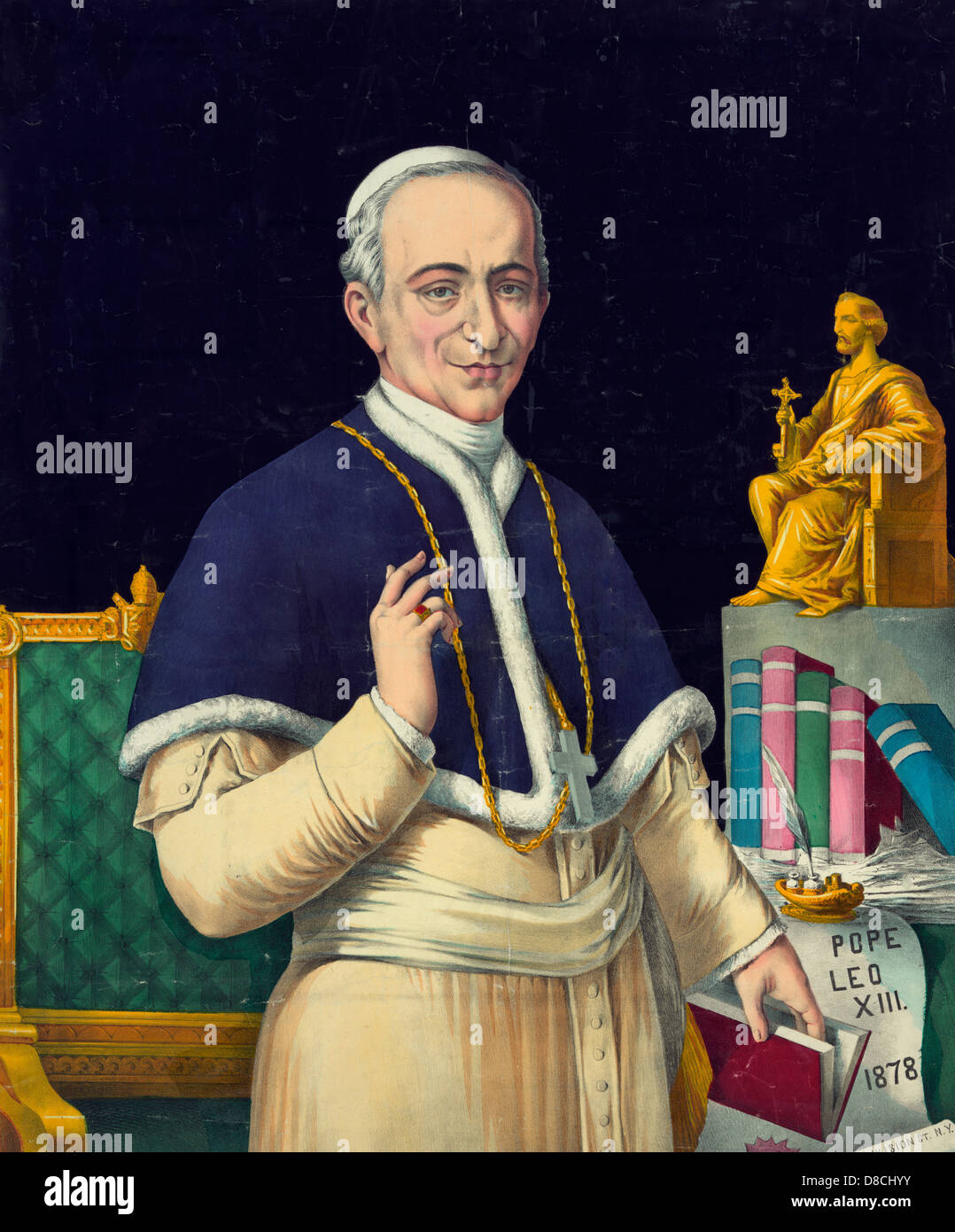 Pope leo xiii hi-res stock photography and images - Alamy