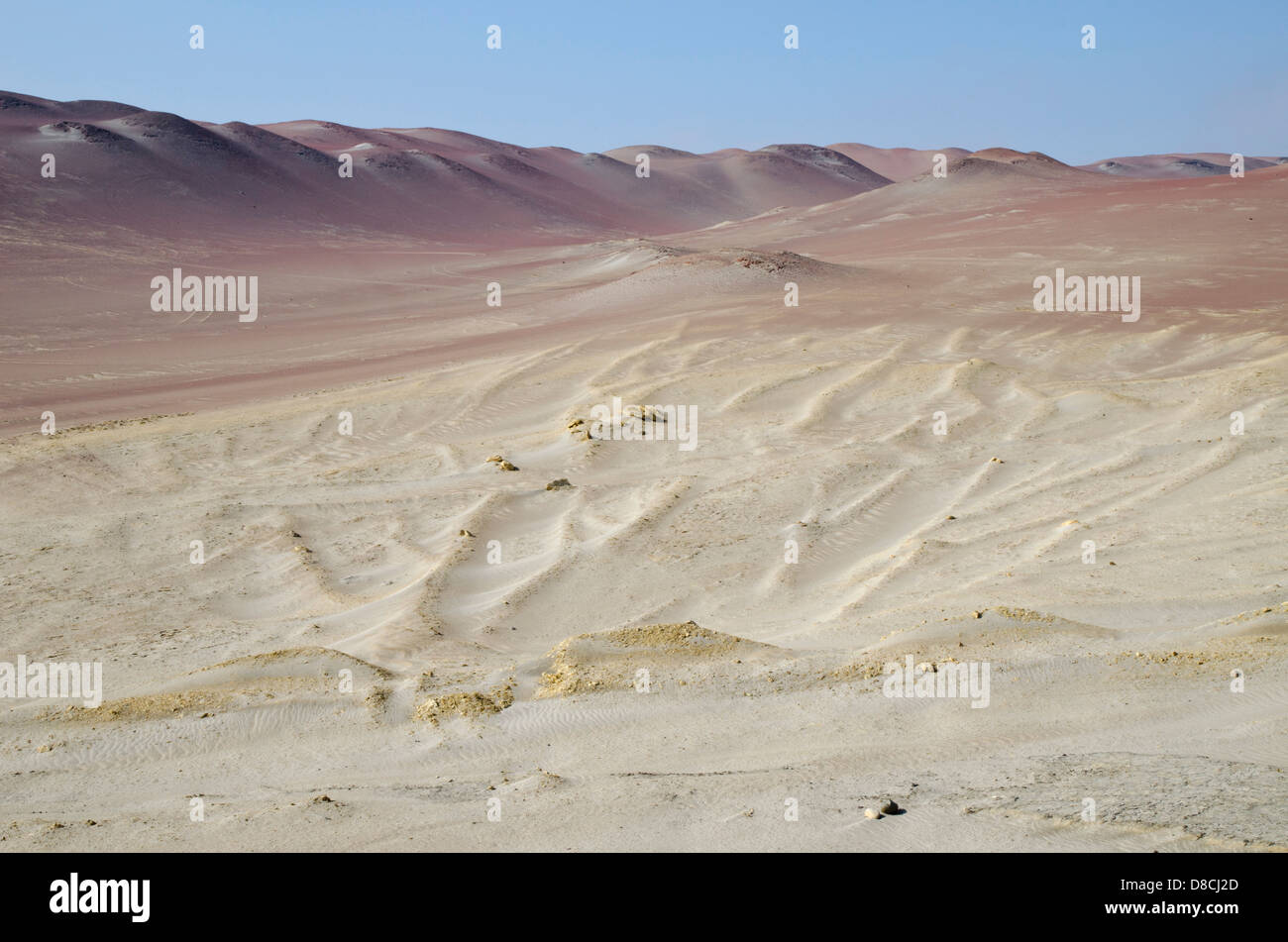 Paracas National Reserve. Archaeological site of Cerro Colorado. Peru ...