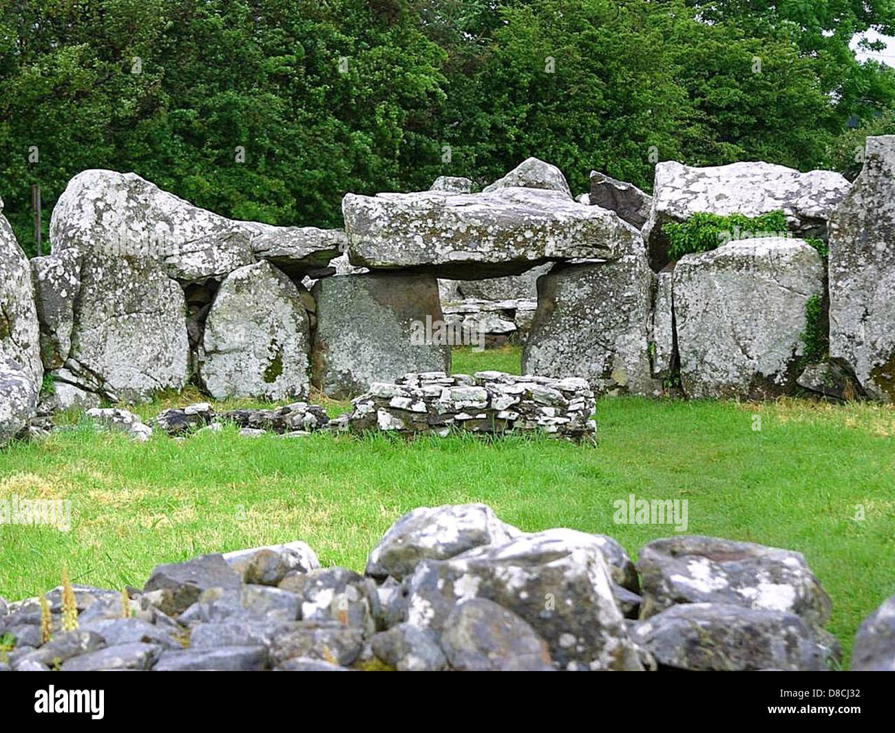 The Creevykeel stone circles in Ireland are ancient megalithic ...