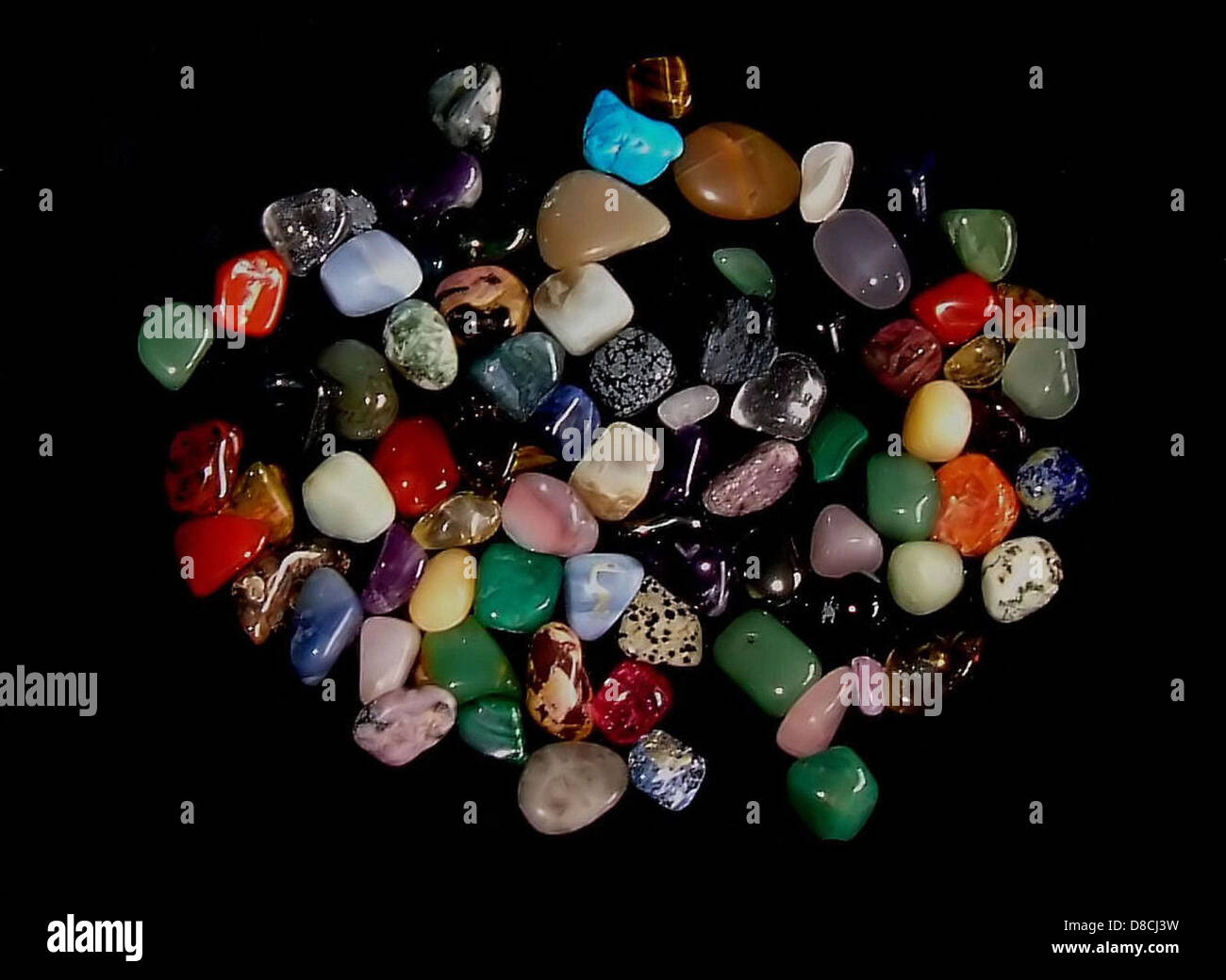 Collection various stones minerals hi-res stock photography and images ...