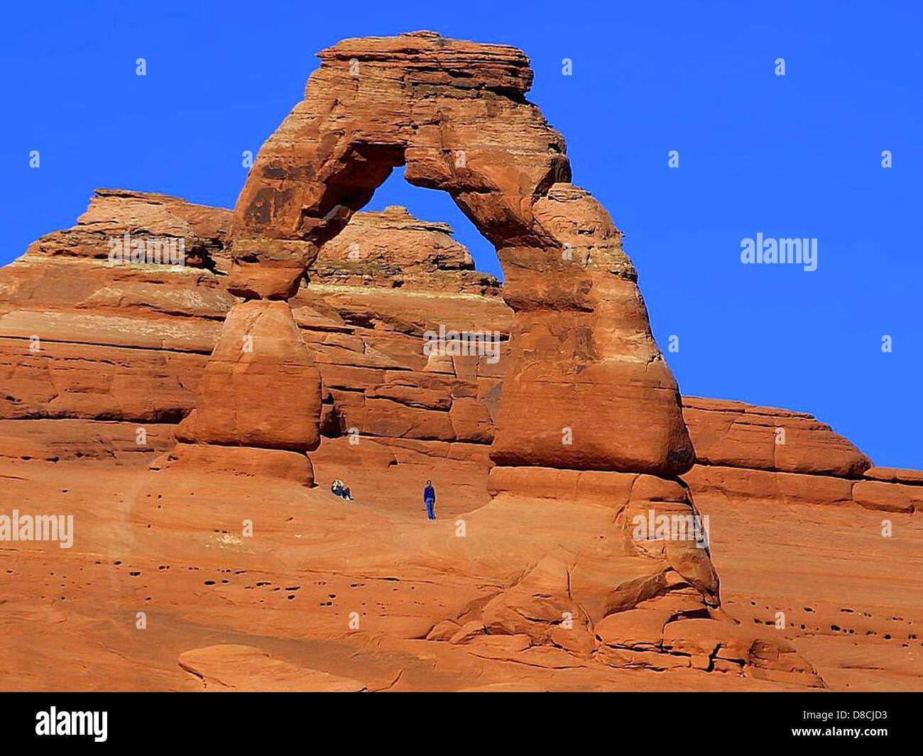 Delicate Arch is a well-known rock formation in Arches National Park ...