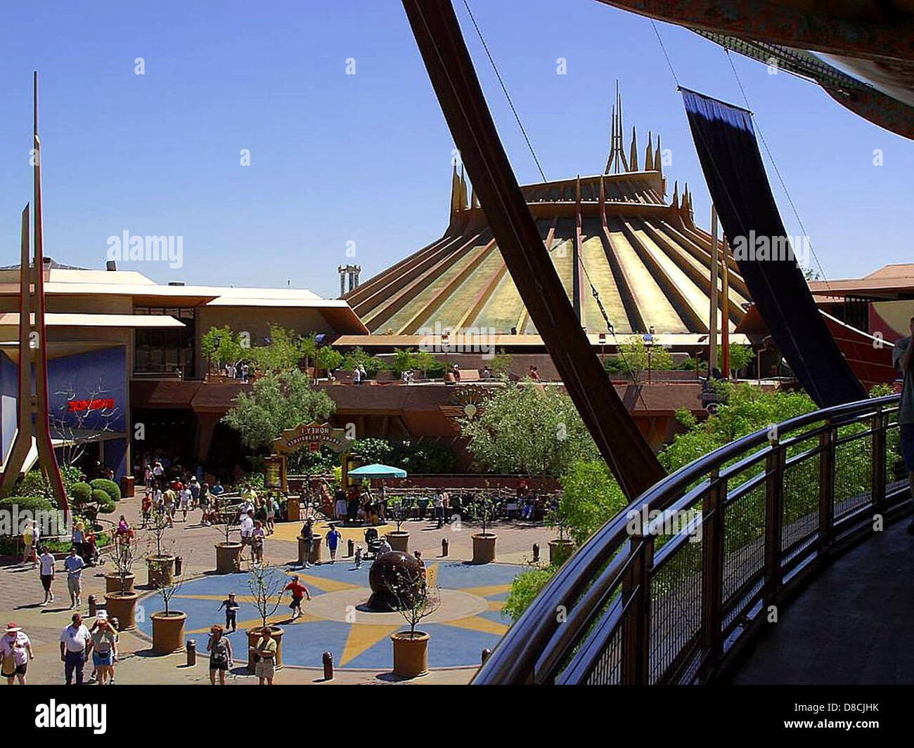 A view of Disneyland, capturing the magical atmosphere of the iconic ...