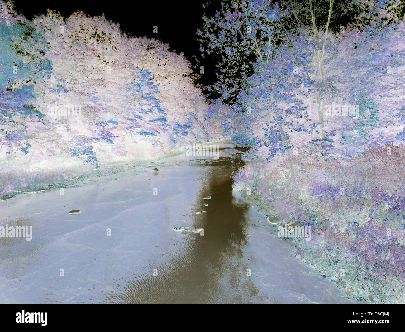 Long winding river Stock Photo - Alamy