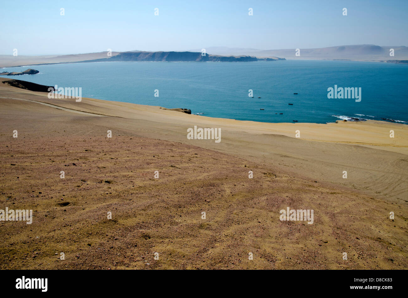 Paracas National reserve. Paracas peninsula Stock Photo - Alamy