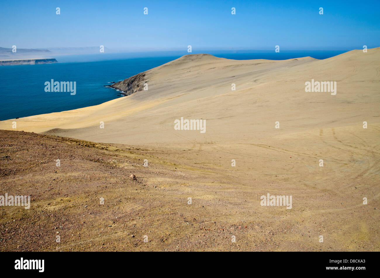 Paracas National reserve. Paracas peninsula Stock Photo - Alamy