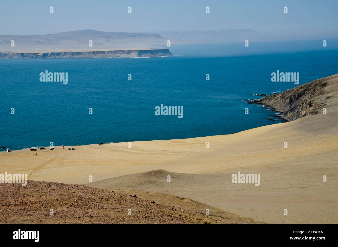 Paracas National reserve. Paracas peninsula Stock Photo - Alamy