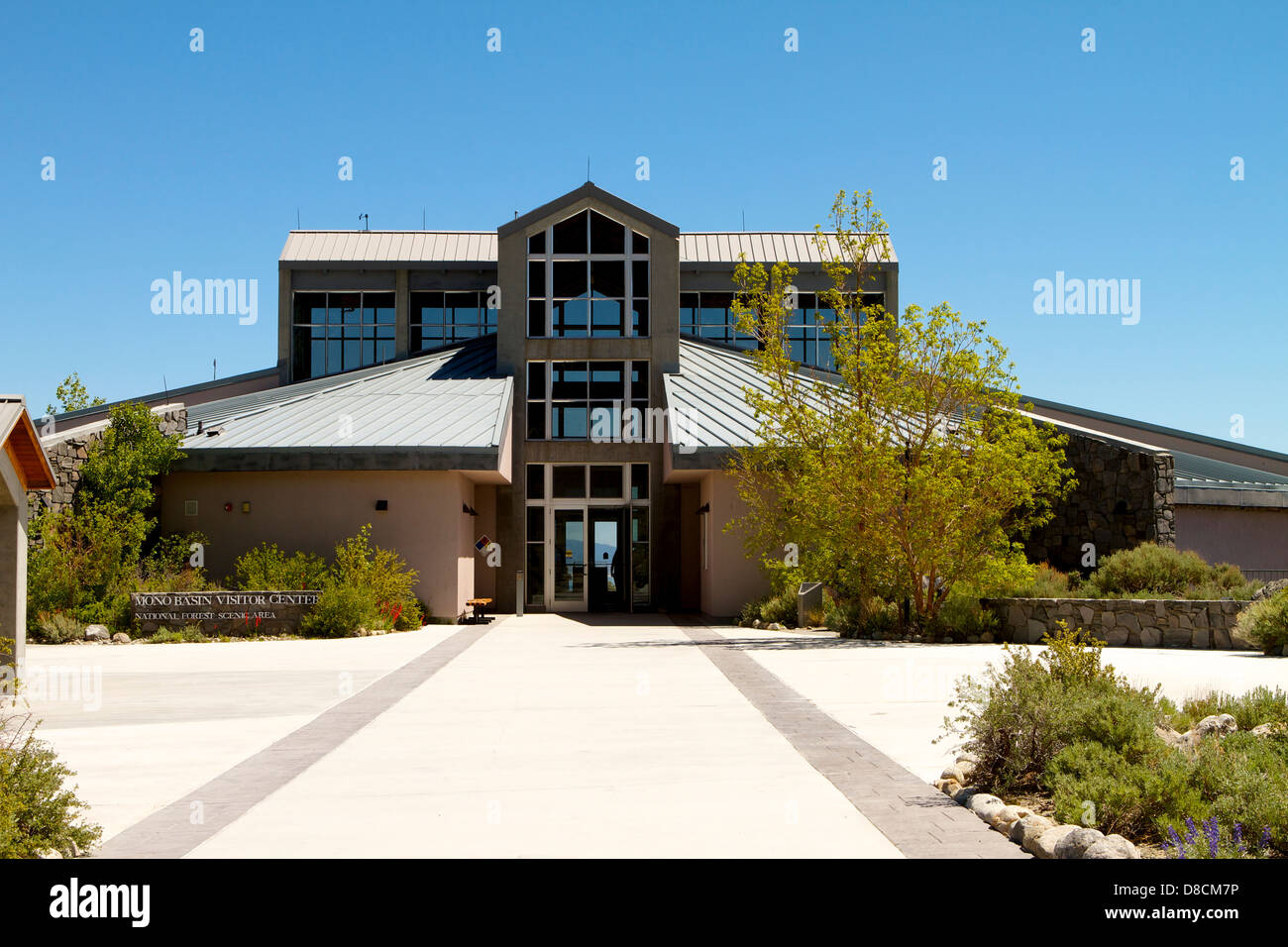 Mono Basin National Forest Scenic Area Visitor Center, in Lee Vining ...