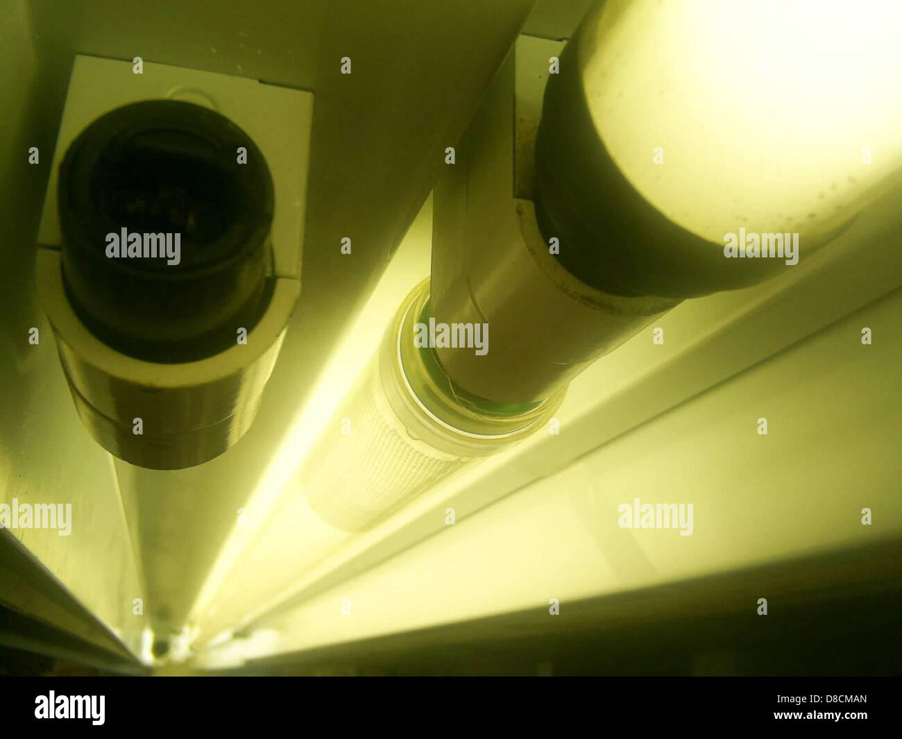 Ceiling mounted fluorescent lights hi-res stock photography and images ...