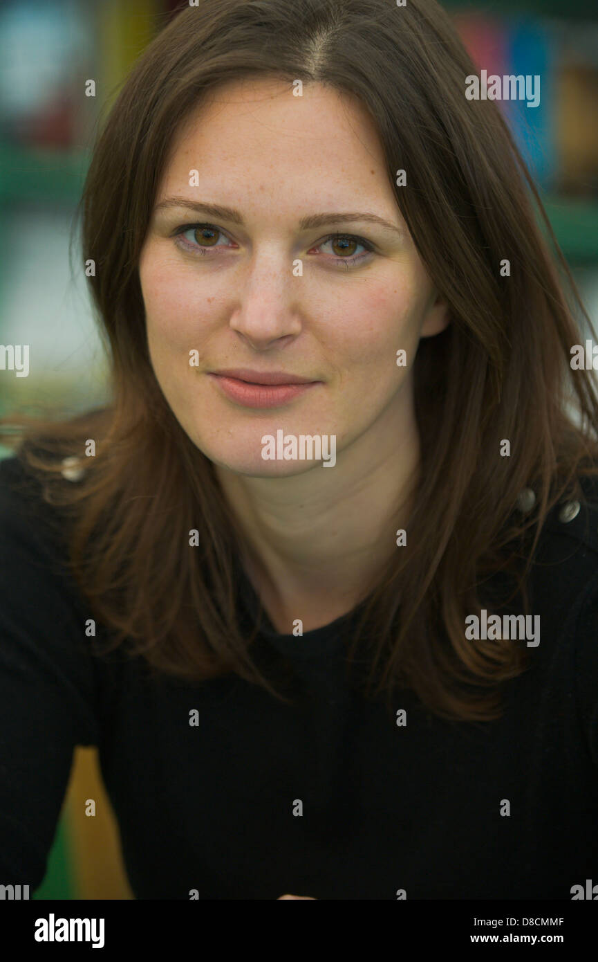 Elizabeth Day novelist pictured at Hay Festival 2013 Hay-on-Wye Powys ...