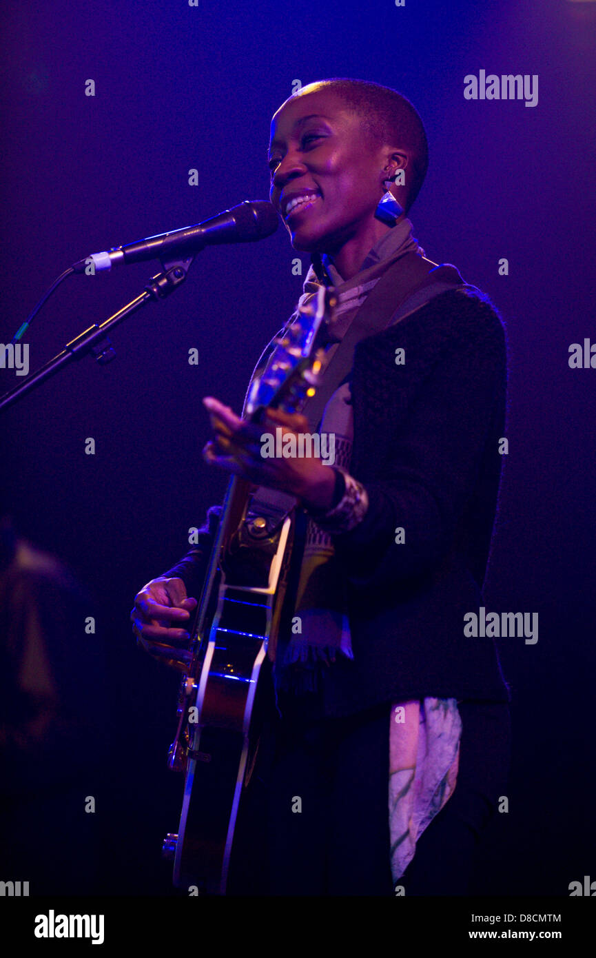 Rokia Traore Malian musician pictured performing at Hay Festival 2013 ...
