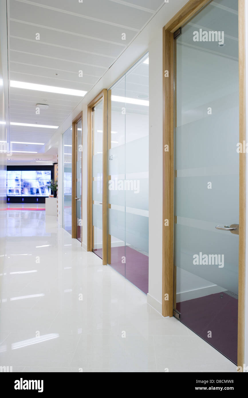 Office interior corridor Stock Photo - Alamy