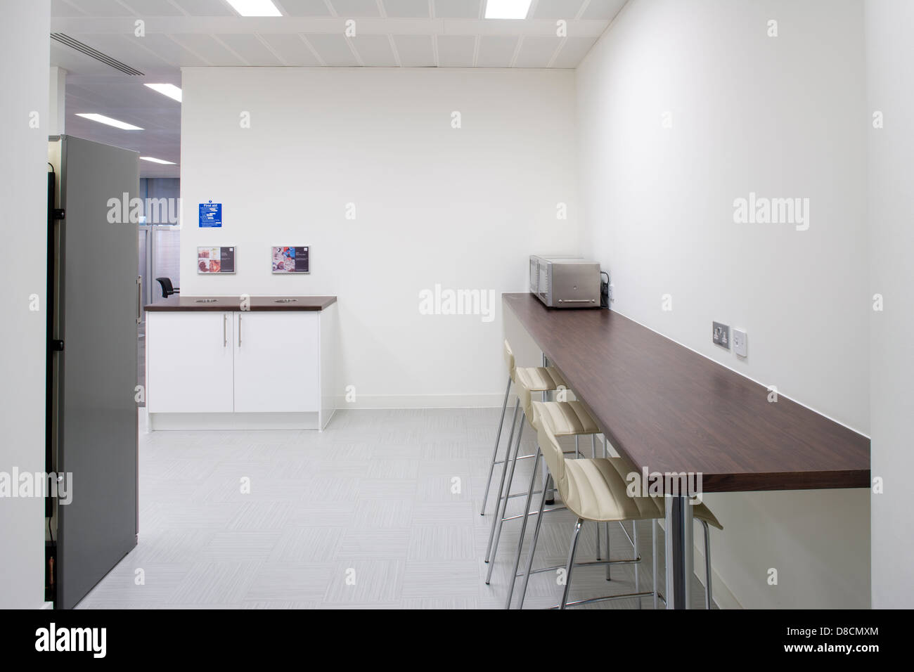 Office interior kitchen staff room Stock Photo - Alamy