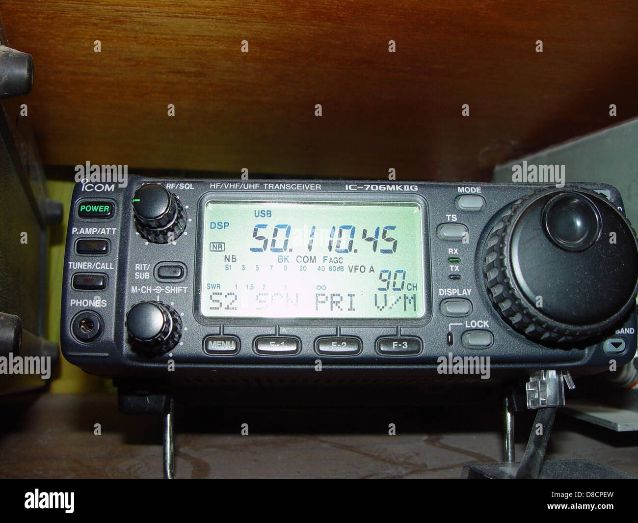 The Icom IC 706MK8G is a versatile HF, VHF, and UHF transceiver used ...