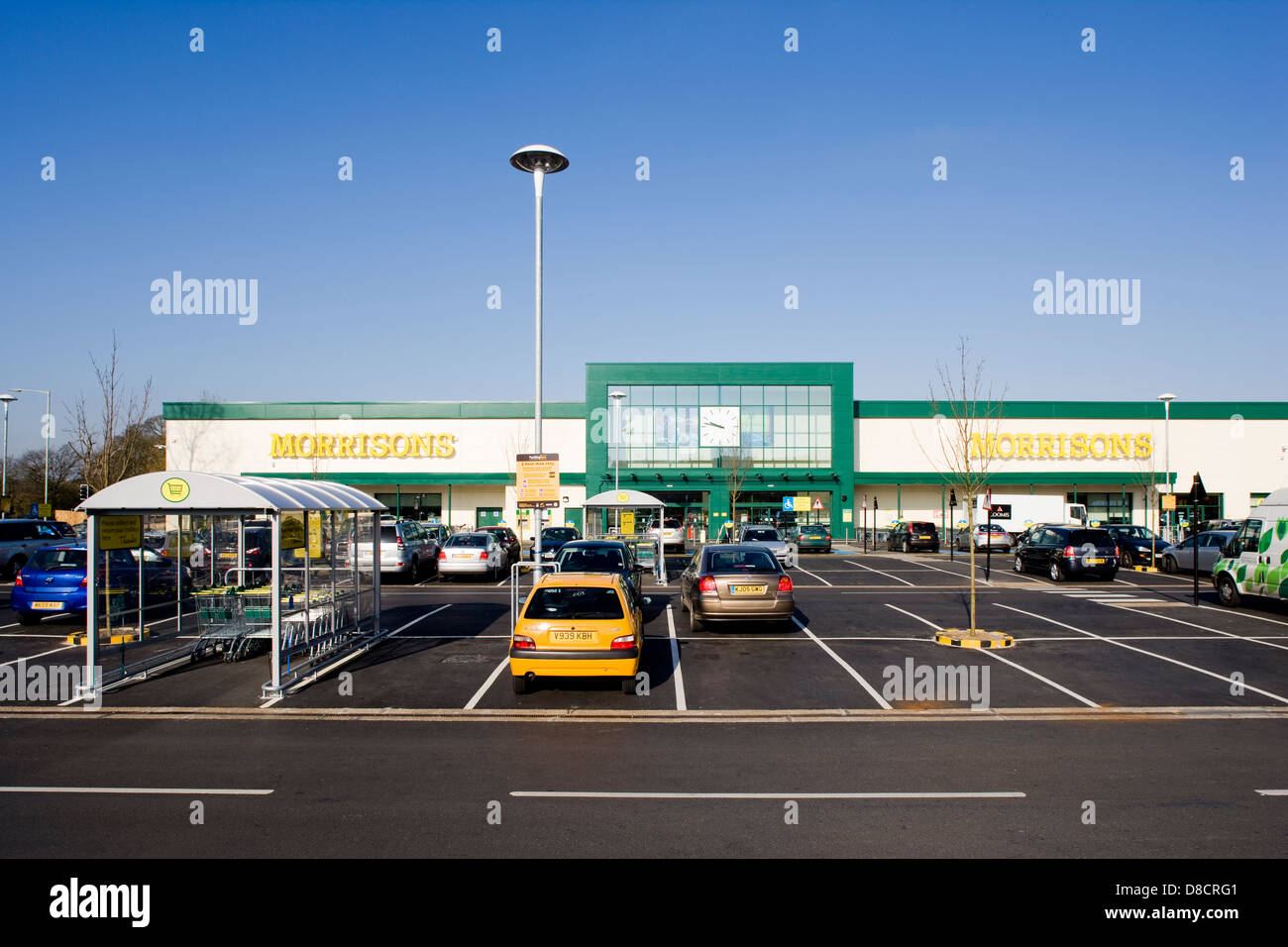 Morrisons Supermarket Borehamwood Stock Photo - Alamy