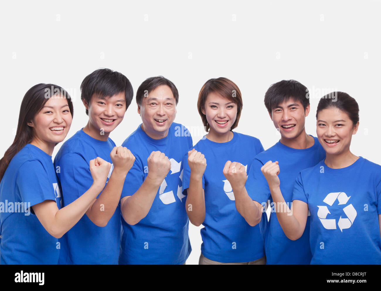 Group of people with raised fists hi-res stock photography and images ...