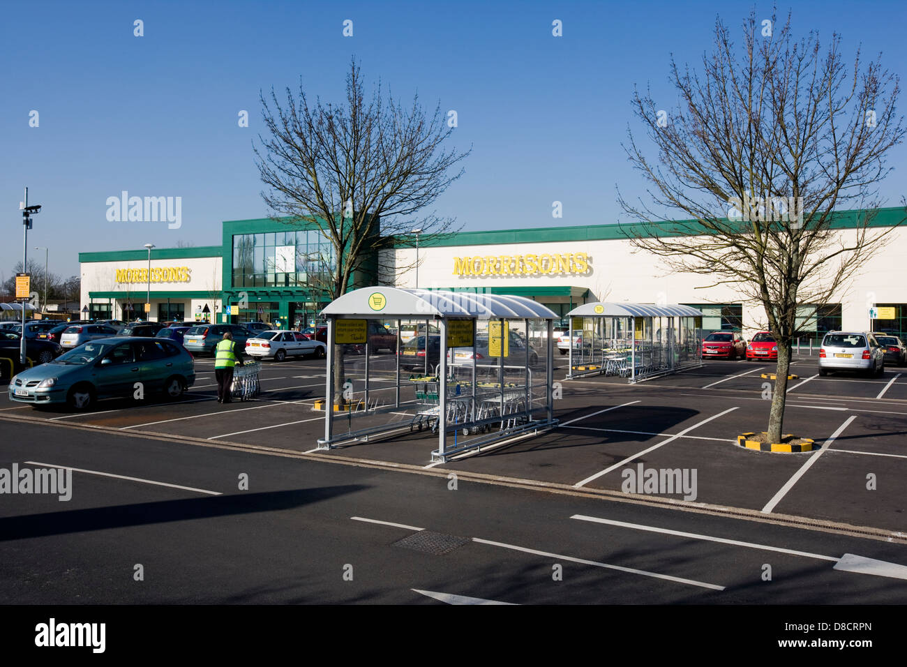 Morrisons Supermarket Borehamwood Stock Photo - Alamy