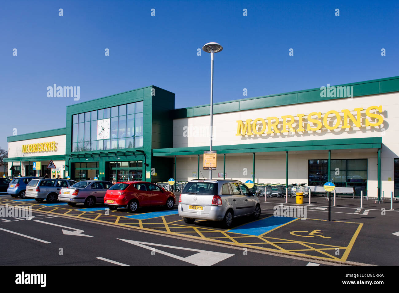 Morrisons Supermarket Borehamwood Stock Photo - Alamy